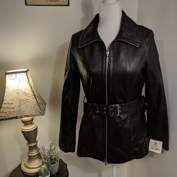 Wilsons Leather | Jackets & Coats | Wilsons 0 Black Leather Jacket Nwt ...